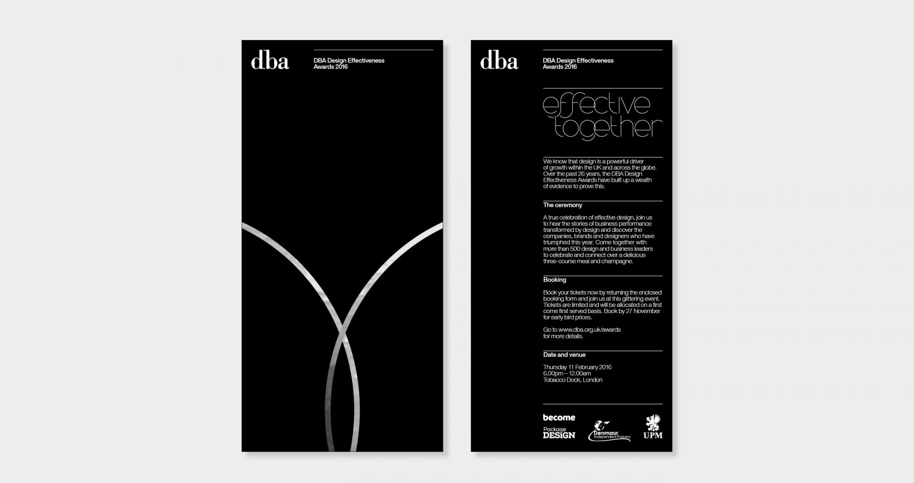 Branding the Design Effectiveness Awards - WPA Pinfold
