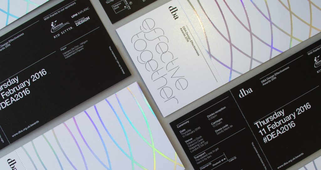 Branding the Design Effectiveness Awards - WPA Pinfold